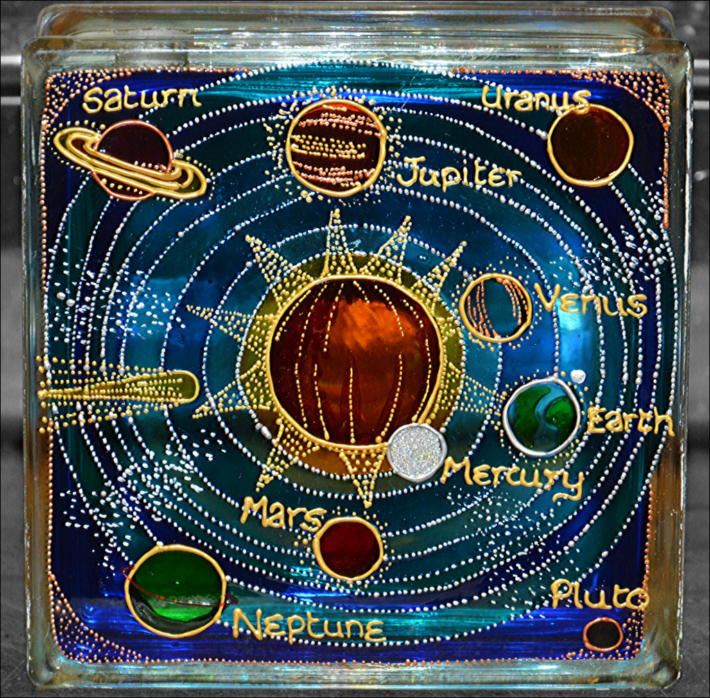 Stained Glass Solar System